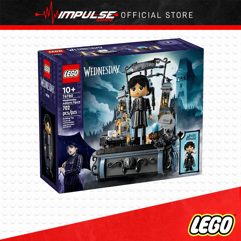 LEGO 76780 Wednesday Addams Figure | Shopee Malaysia