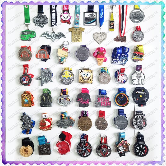 Marathon Medal Sport Running RUN BMW Gamuda Nestle Milo Mercedes ...