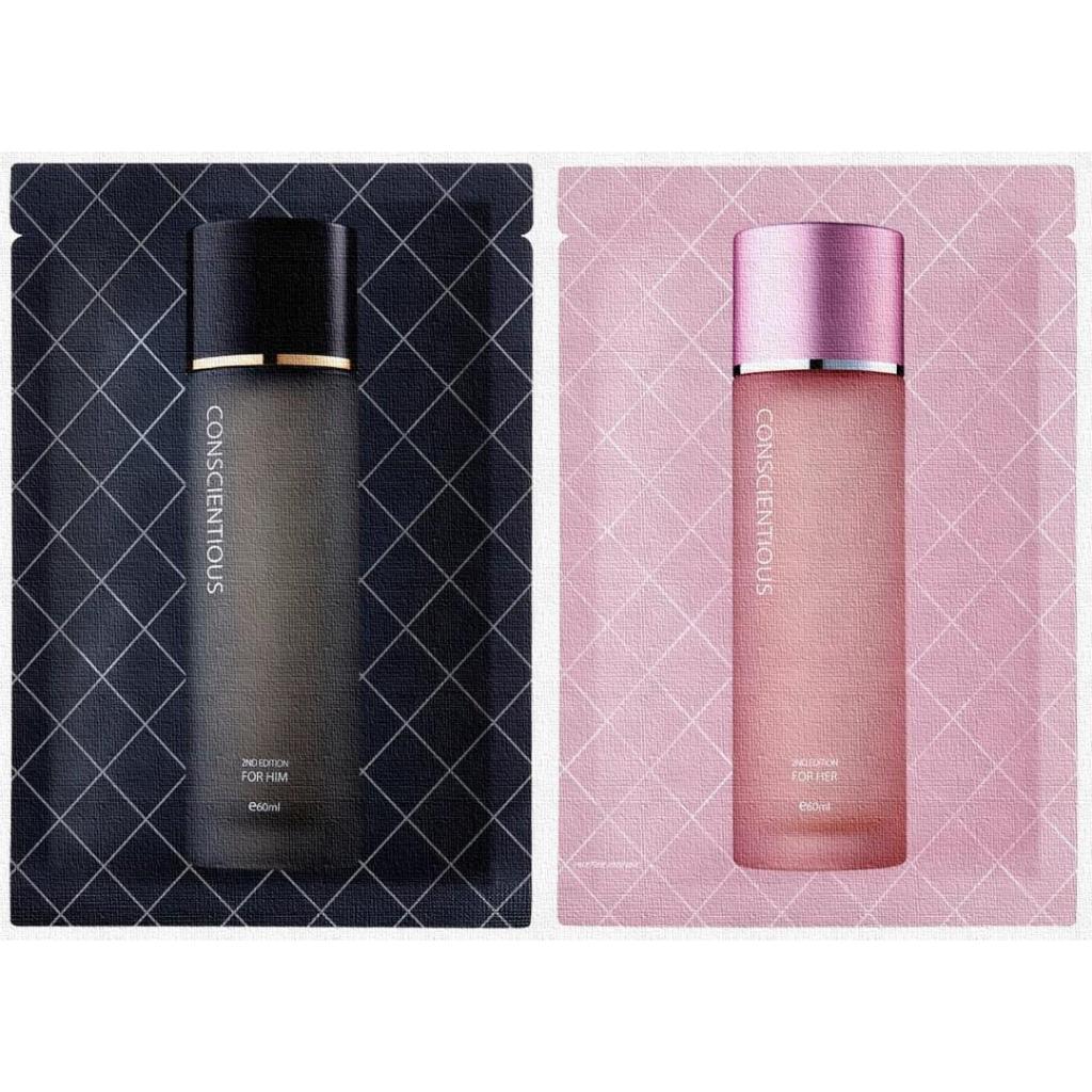 Purtier Conscientious Spray For Her & For Him 1 set = 2 Bottles of 60ml ...