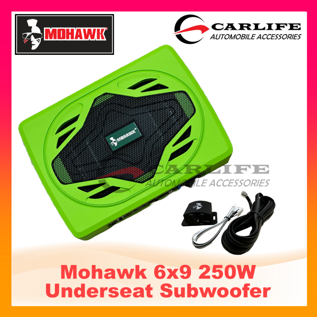 Mohawk ME Series 6x9 250W Underseat Subwoofer | Shopee Malaysia
