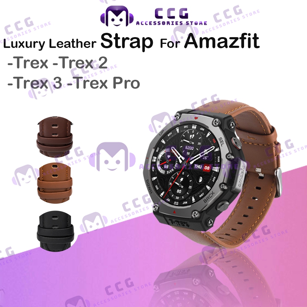 Amazfit T Rex 3 T Rex 2 T Rex Pro T Rex Luxury Leather Style Color ...