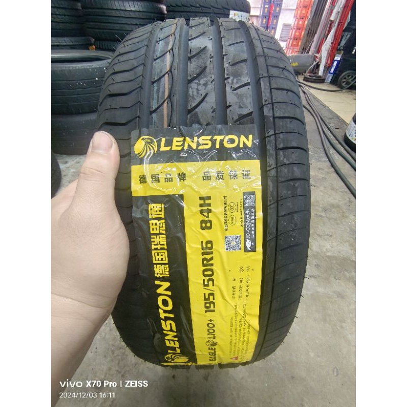 New Tyre 195/50/16 lenston eagle l100+ 2024 year | Shopee Malaysia