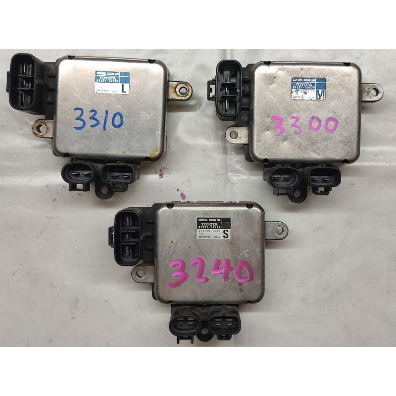 Radiator cooling fan sensor 89257-30070 499300-3300 89257-30080 499300 ...