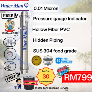 {FREE Installation} Waterman UF membrane Water Filter Hidden piping ...