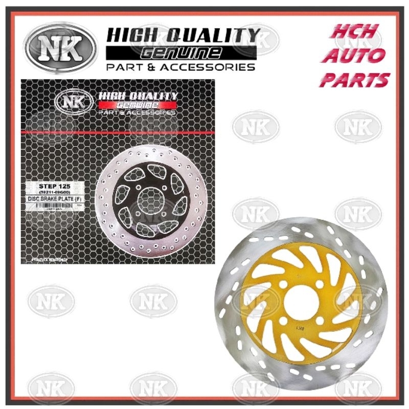 DISC BRAKE PLATE (FRONT) - SUZUKI - STEP 125/ SKYDRIVE 125 - P/NO ...