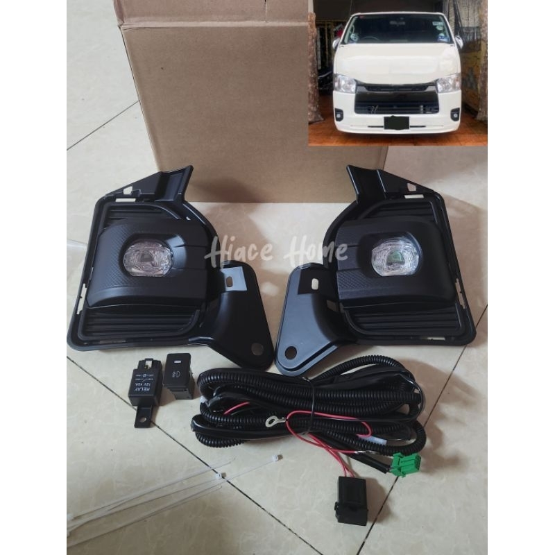Toyota Hiace Kdh200 Foglamp Lampu Kabus Type 6 Cahaya Putih dan Kuning ...