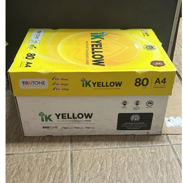 IK YELLOW 80gsm 450sheet | Shopee Malaysia