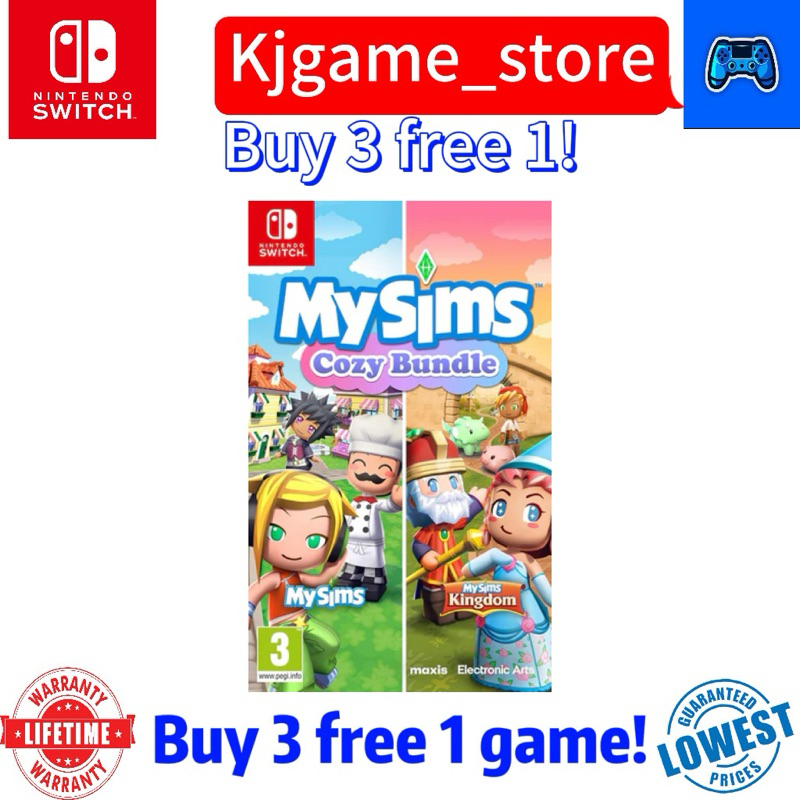 Nintendo switch my sims cozy bundle *digital download* | Shopee Malaysia