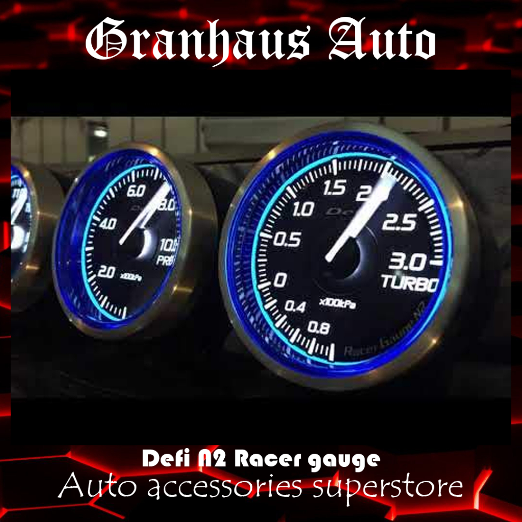 🇹🇭 Defi Meter Racer Gauge N2 New Model Ori Thailand 🇹🇭 7 Colour ...