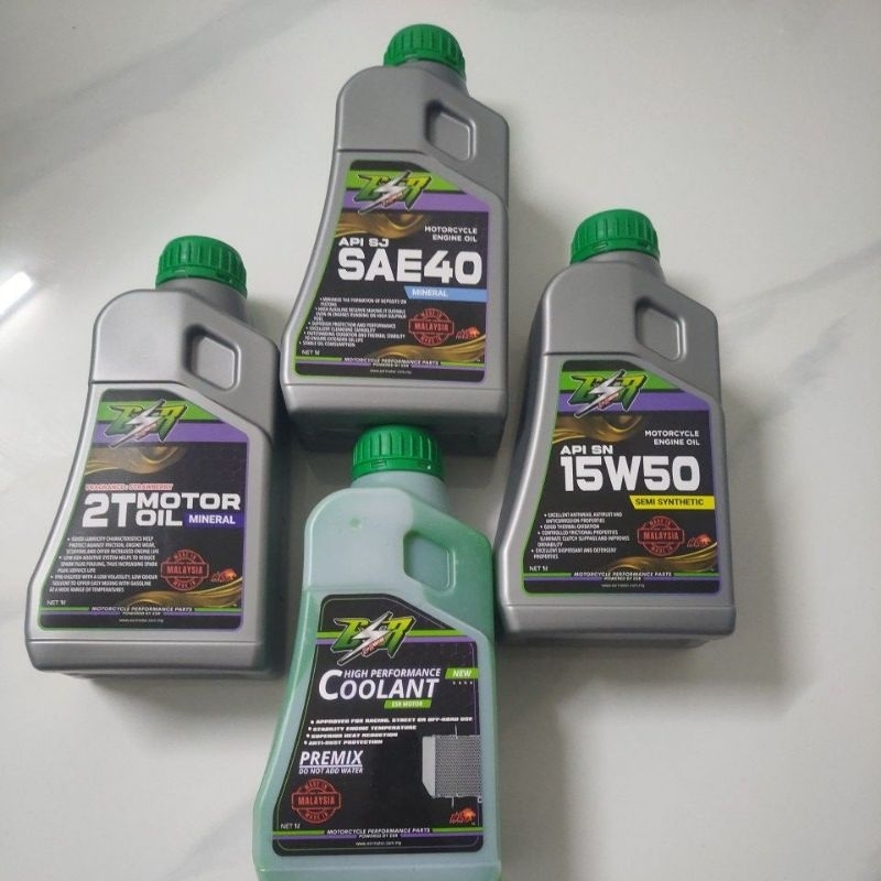 Minyak Motosikal ESR untuk Kegunaan Harian Semi Synthetic motor engine ...