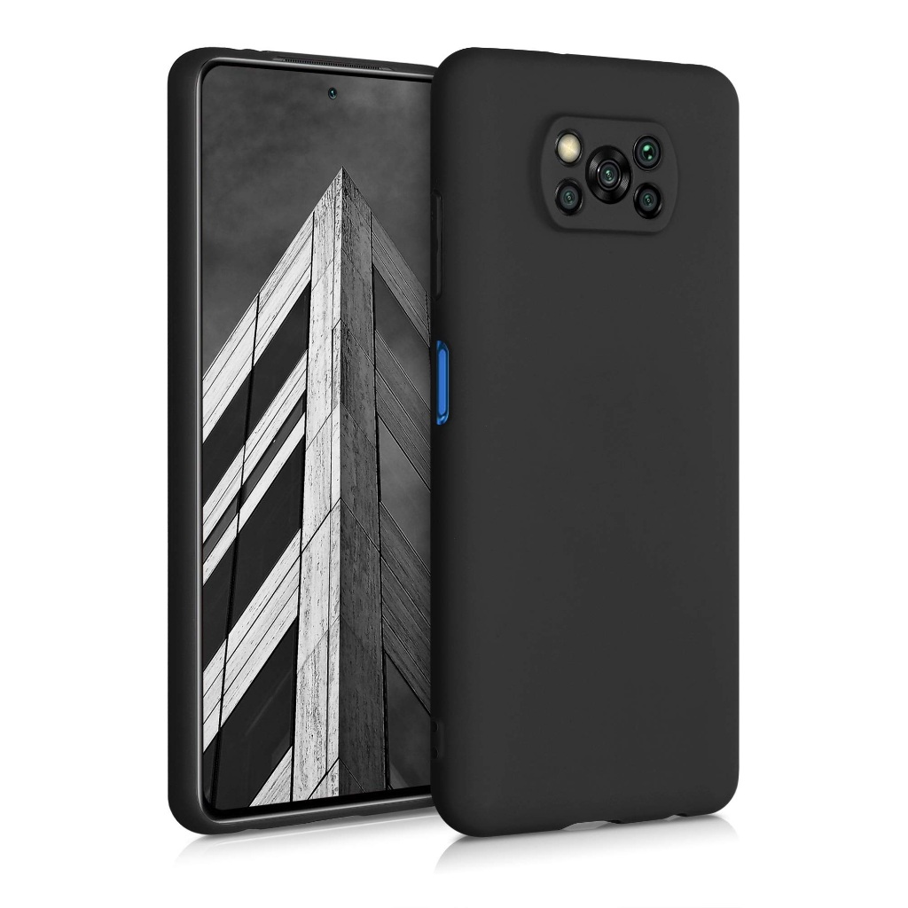 XIAOMI POCO X3 NFC / XIAOMI POCO X3 PRO Classic Black TPU Soft Case ...