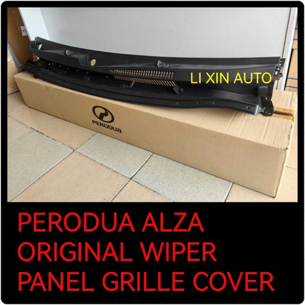 PERODUA ALZA 2009-2018 ORIGINAL FRONT WIPER PANEL GRILLE COVER | Shopee ...