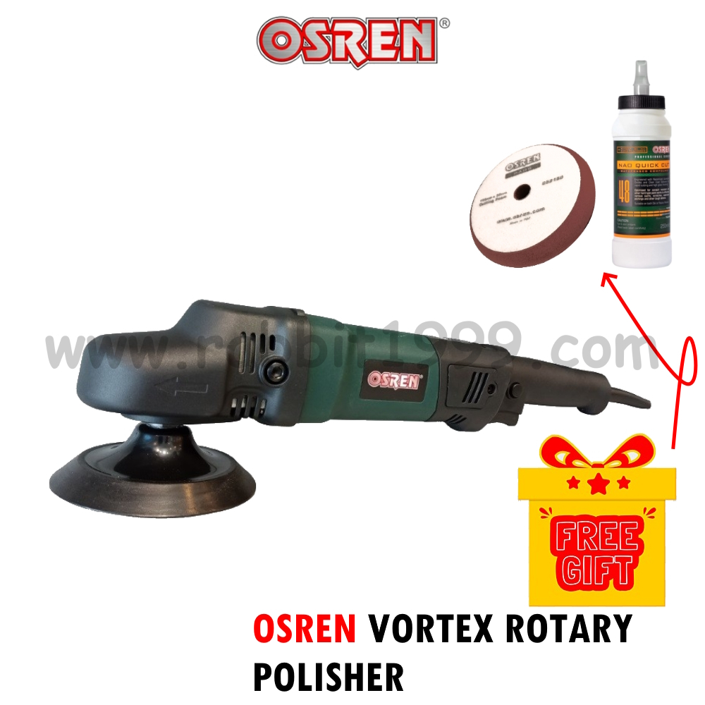 OSREN VORTEX ROTARY POLISHER - M14 - osren rotary polisher / osren ...