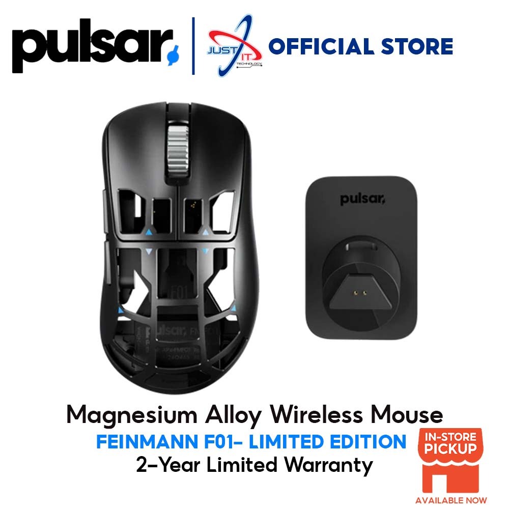 Pulsar Xlite Mini Feinmann F01 Medium Magnesium Alloy Wireless Gaming ...