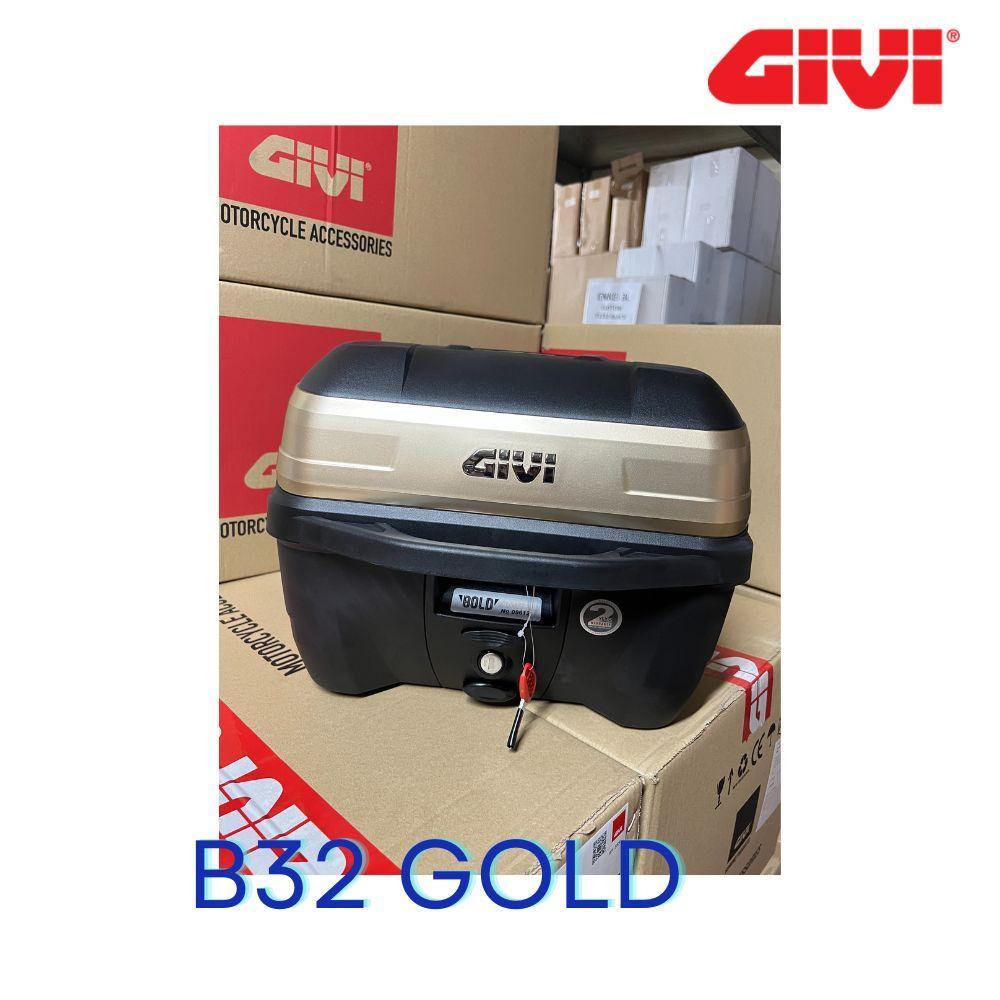 GIVI BOX B32 GOLD LIMITED ADDITION MOTORCYCLE / GIVI BOX B32 GOLD ...