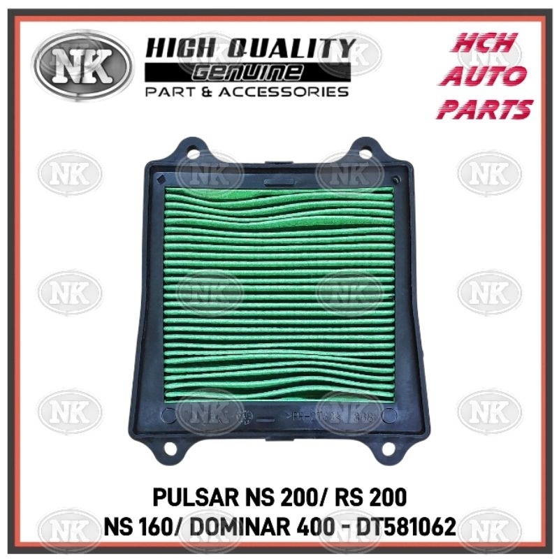 AIR FILTER ELEMENT - MODENAS/ BAJAJ - PULSAR NS 200/ RS 200/ NS 160 ...