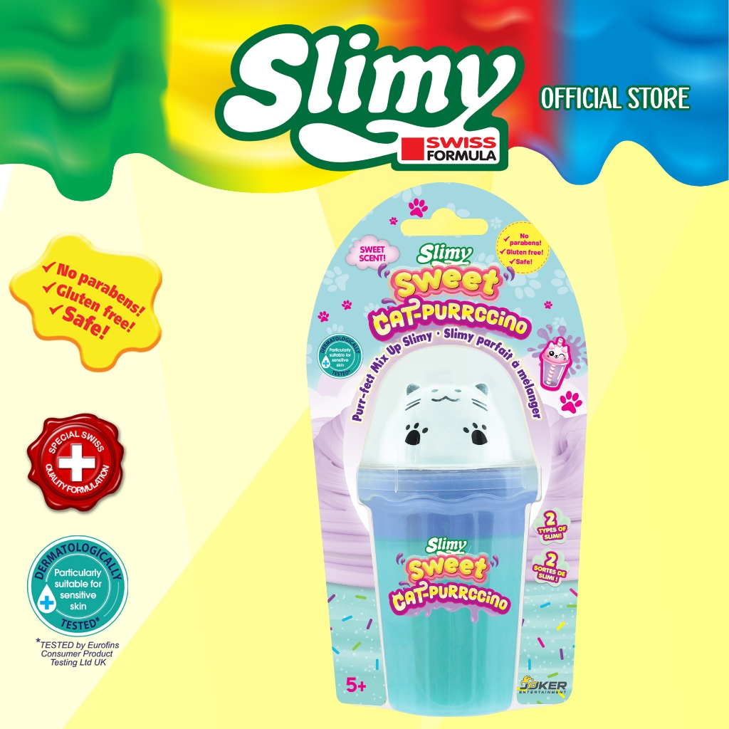 Slimy Sweet Collection Catpurrccino - No Parabens Slime 33506 ...