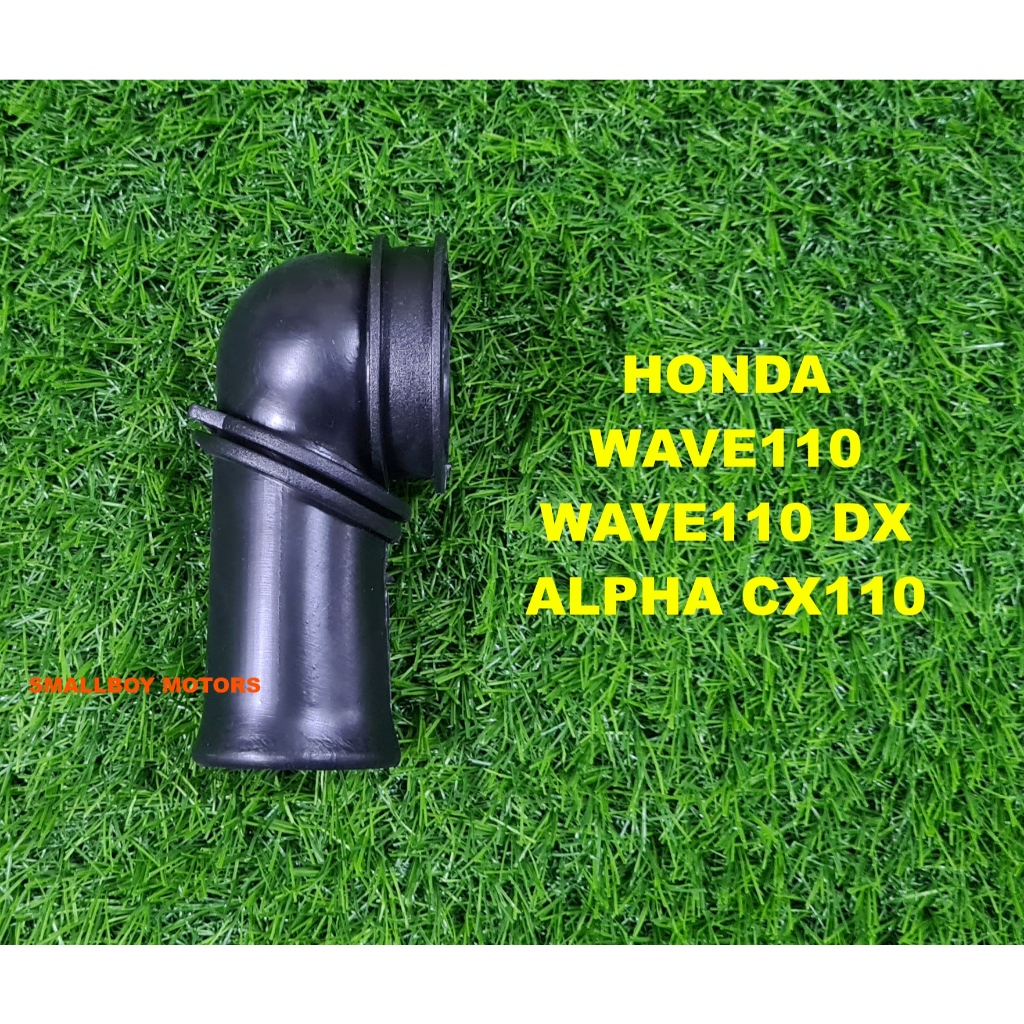 HONDA WAVE110 WAVE DX ALPHA CX110 AIR HOSE CLEANER OUTLET HOSE PIPE FILTER BOX GETAH JANTUNG ...