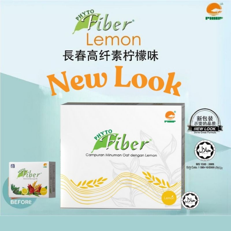 15 Sachets/Box PHHP Phyto Fiber Lemon Flavor 长春高纤素柠檬味 | Shopee Malaysia