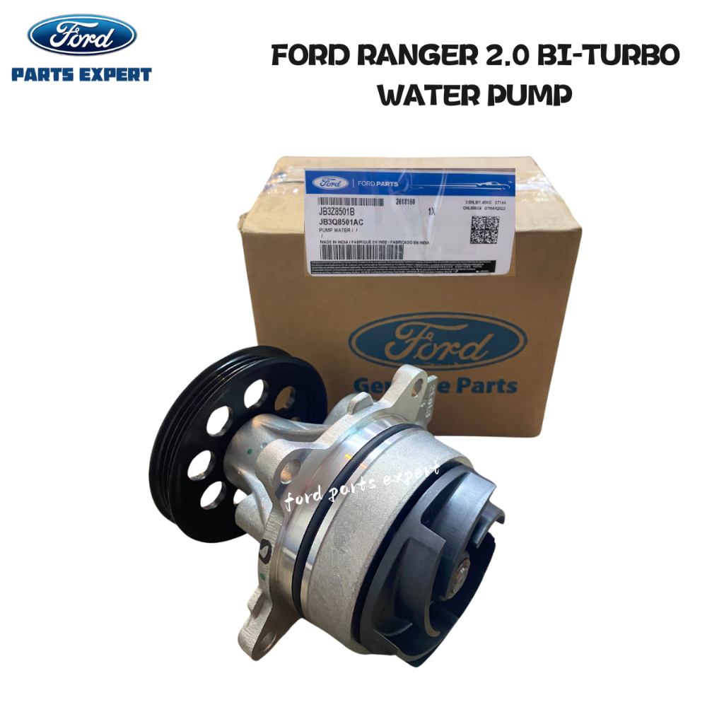 100%ORIGINAL FORD RANGER T8 2.0 WATER PUMP NEW / JB3Q-8501-AC | Shopee ...