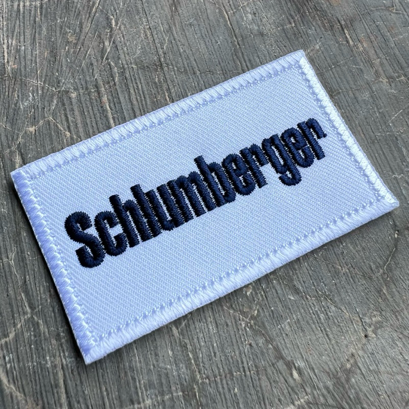 SCHLUMBERGER Embroidered patch | Shopee Malaysia