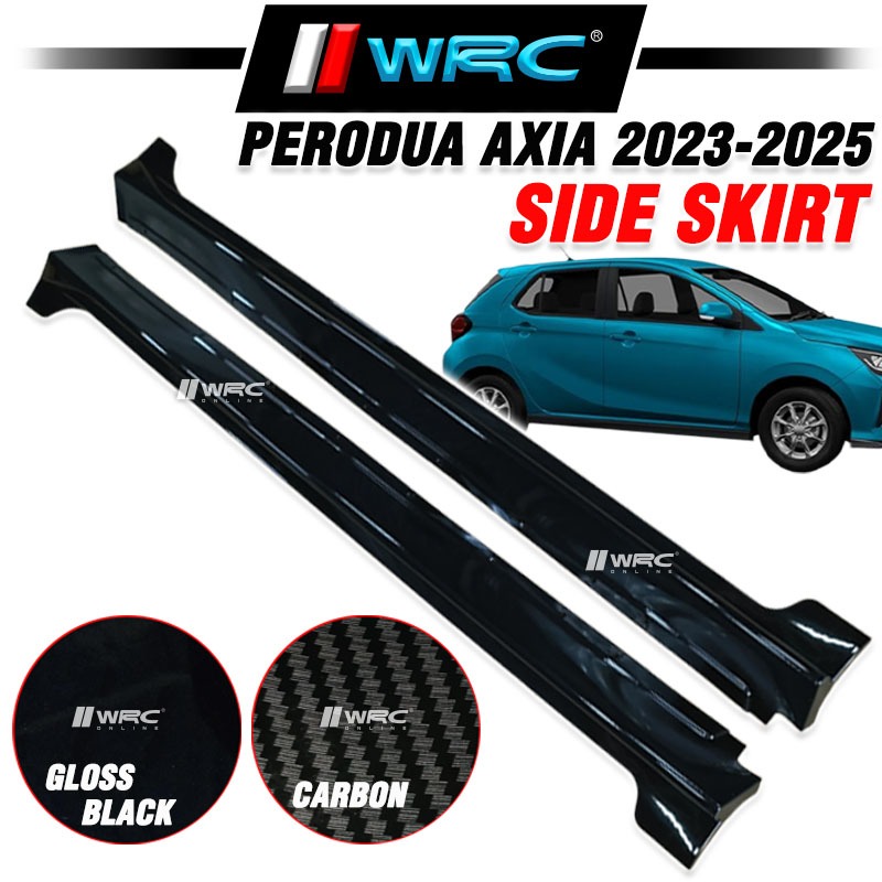 Perodua Axia 2023 - 2025 Bodykit Front Lip Side Skirt Rear Bumper ...