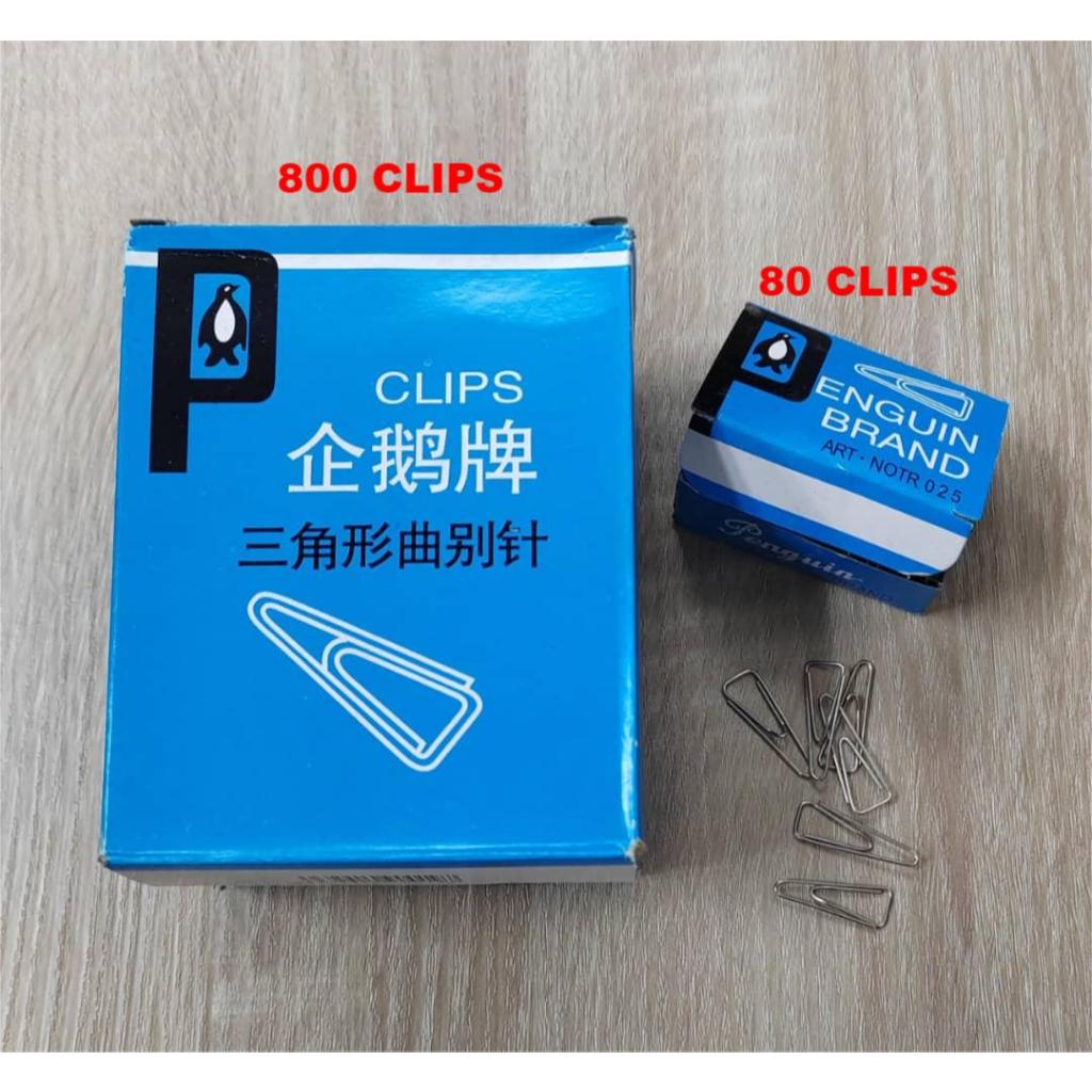 PENGUIN TRIANGLE PAPER CLIP 25MM X 800'S | Shopee Malaysia