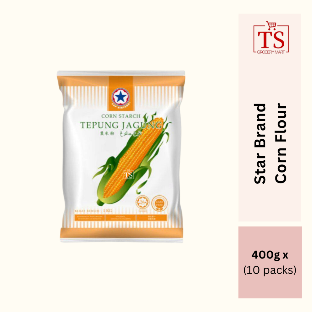 Star Brand Corn Flour - 400g X 10PCS | Shopee Malaysia