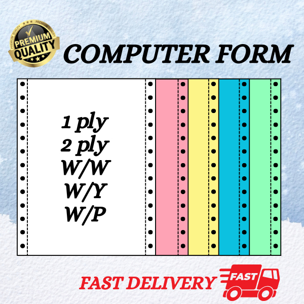 Premium Computer Form NCR Paper - 9.5