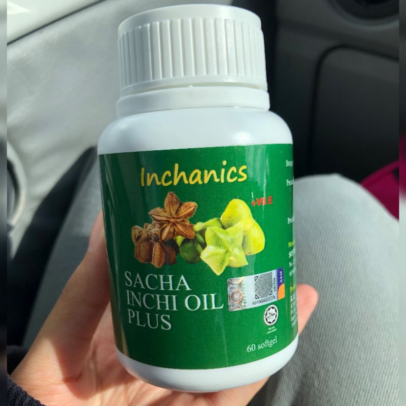 Sacha Inchi Oil By Inchanics . 60 Biji Softgel . Ada Hologram KKM . Ada ...