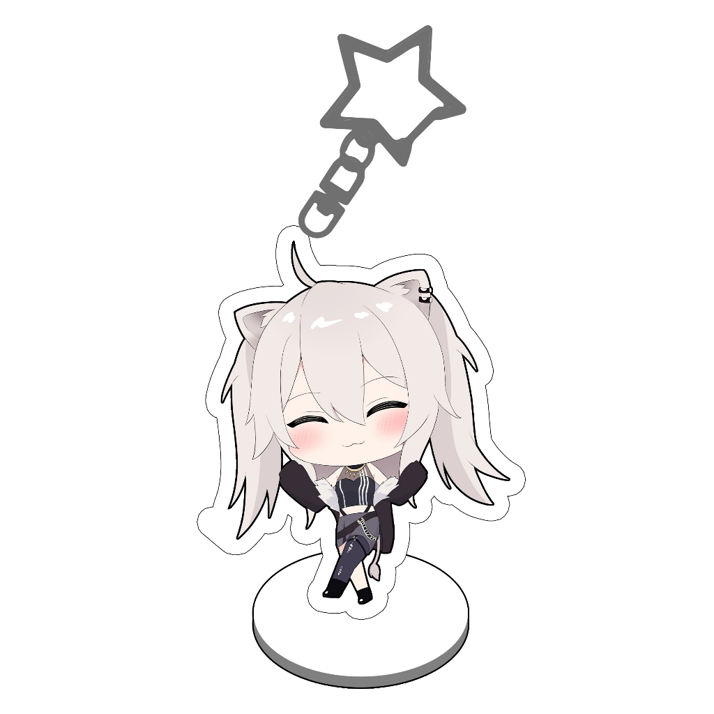 Shishiron Botan Hololive keychain standee by Nisemori | Shopee Malaysia