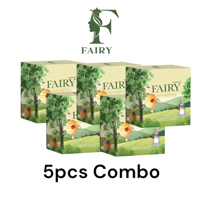 Fairy Scrub Gluta Soap (5 Pcs) | Shopee Malaysia