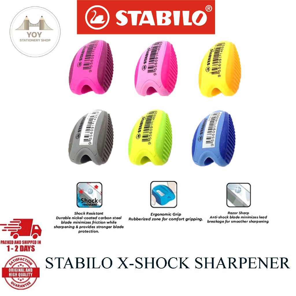 STABILO X-SHOCK SHARPENER / STABILO X SHOCK SHARPENER (READY STOCK ...
