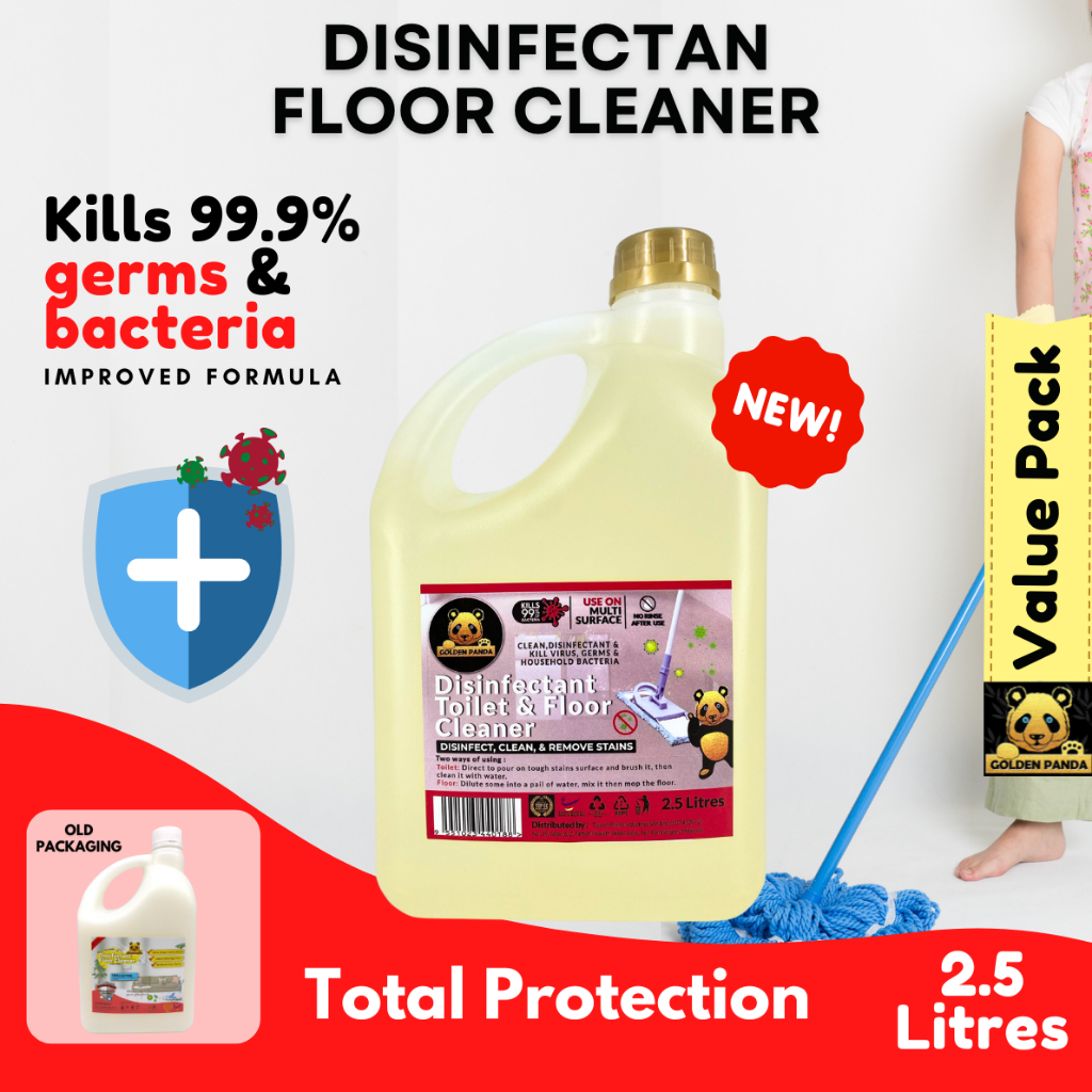 [Golden Panda] Disinfectant Floor & Toilet Cleaner/Pencuci Lantai ...