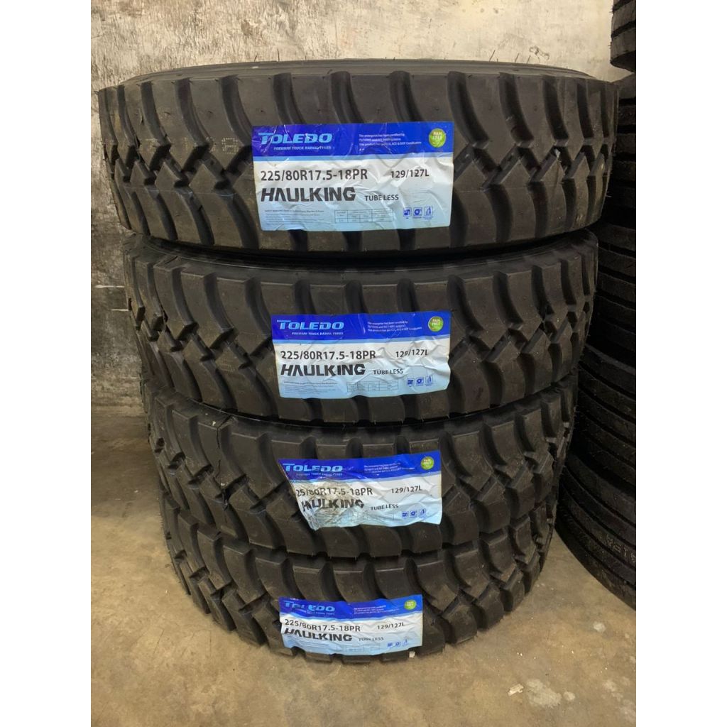 BARU // 225/80R17.5 LORI TAYAR BARU BUNGA KASAR L/L BUATAN CHINA LIGHT ...
