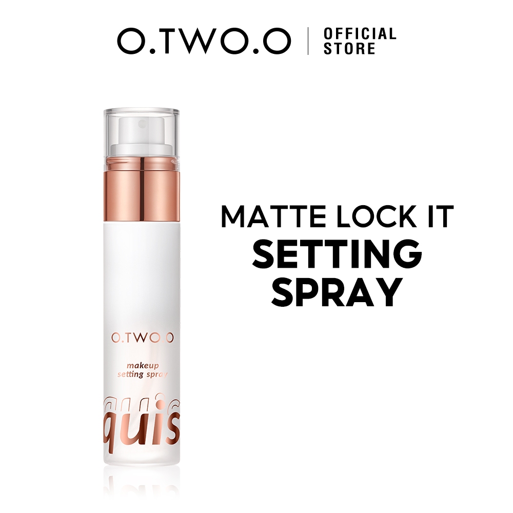O.TWO.O Matte Makeup Locking Setting Spray /Semburan Tetapan/細密柔紗定粧噴霧 ...