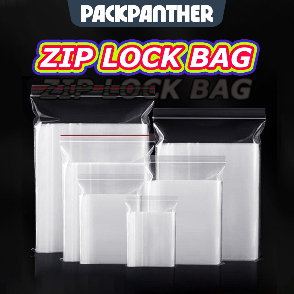 PACKPANTHER Zip Lock Plastik Bag Plastic Packaging Plastik Zip Lock ...