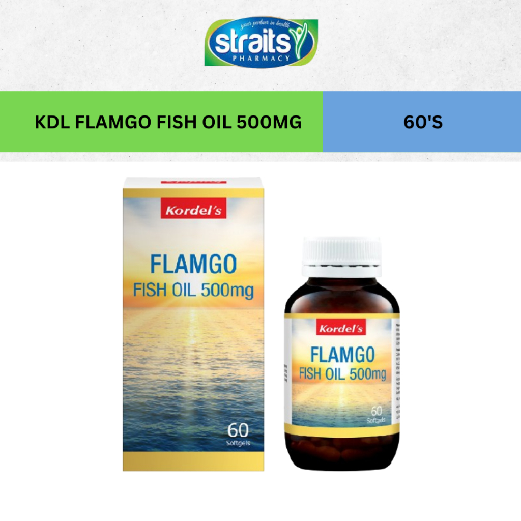 KDL FLAMGO FISH OIL 500MG 60'S | Shopee Malaysia