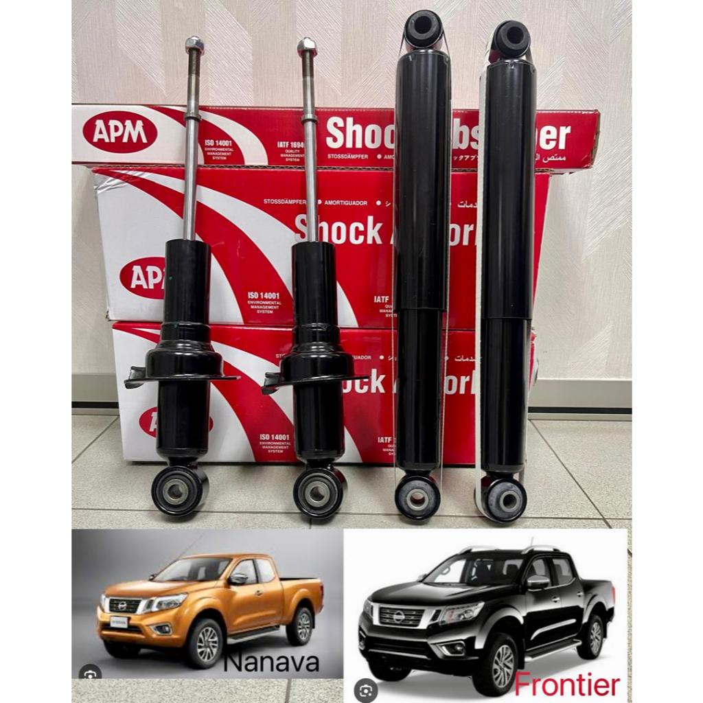 APM NISSAN NAVARA D23 NP300 2015'- OEM QUALITY GAS SHOCK ABSORBER FRONT(DEPAN) RAER(BELAKANG ...