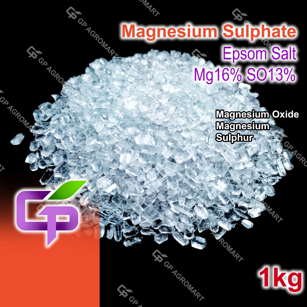 1kg AG Magnesium Sulphate / Epsom Salt MgO16% SO13% / Magnesium Sulfate ...