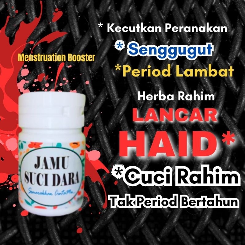🔥💯 Ubat Lancarkan Period, JAMU CUCI RAHIM | Lancar Period | Mengawal ...
