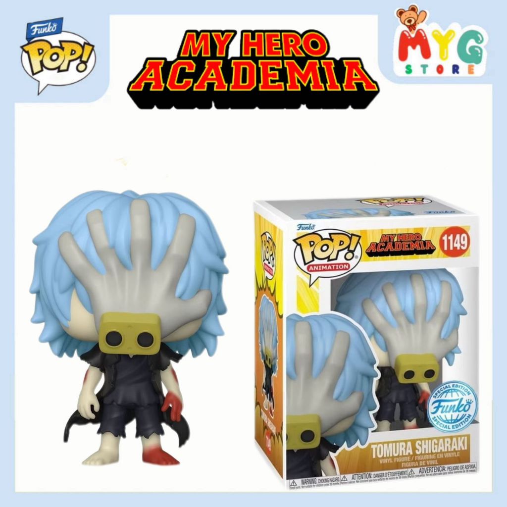 Funko Pop Vinyl Tomura Shigaraki 1149 My Hero Academia Animation ...