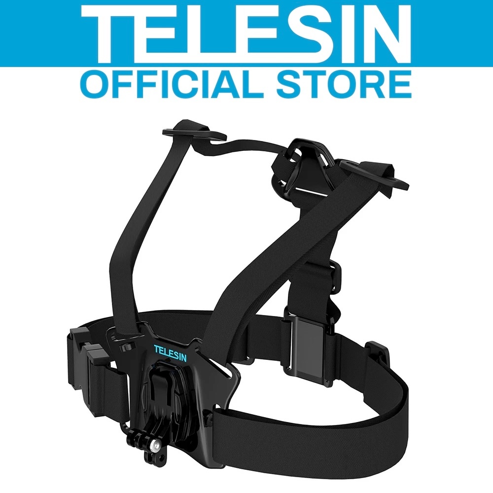 TELESIN Chest Strap Mount Harness for Action Camera | Shopee Malaysia