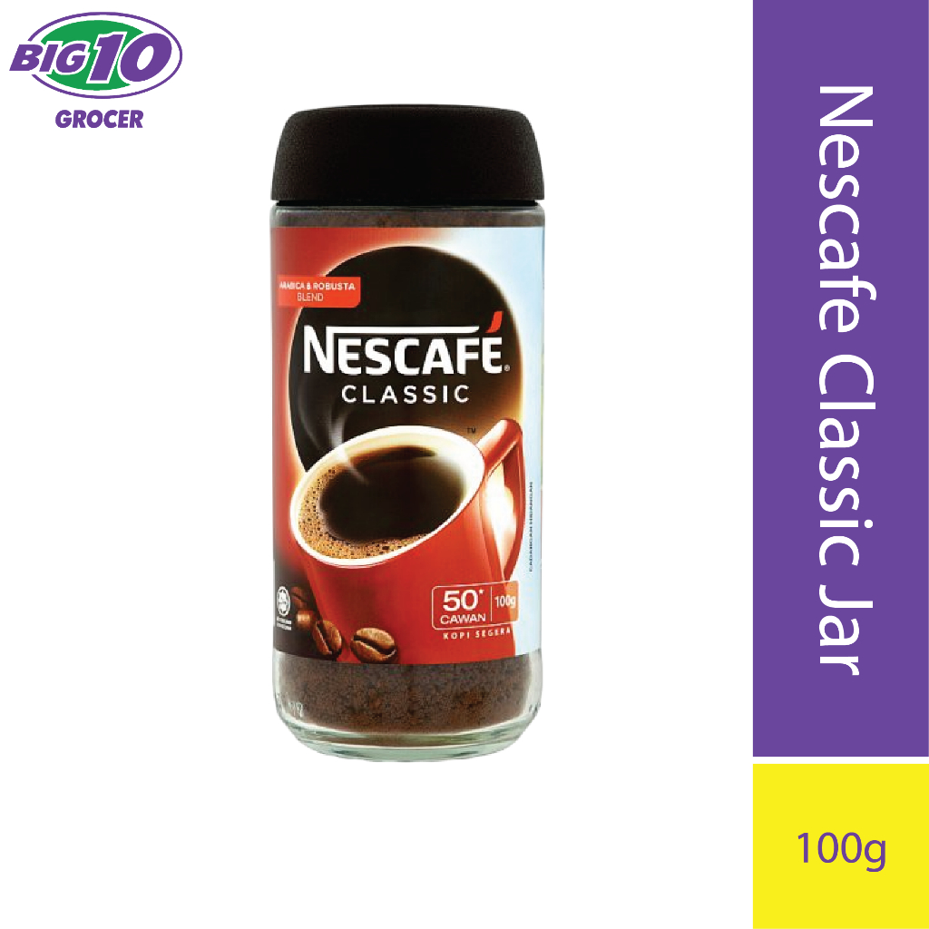 Nescafe Classic Jar 100g | Shopee Malaysia