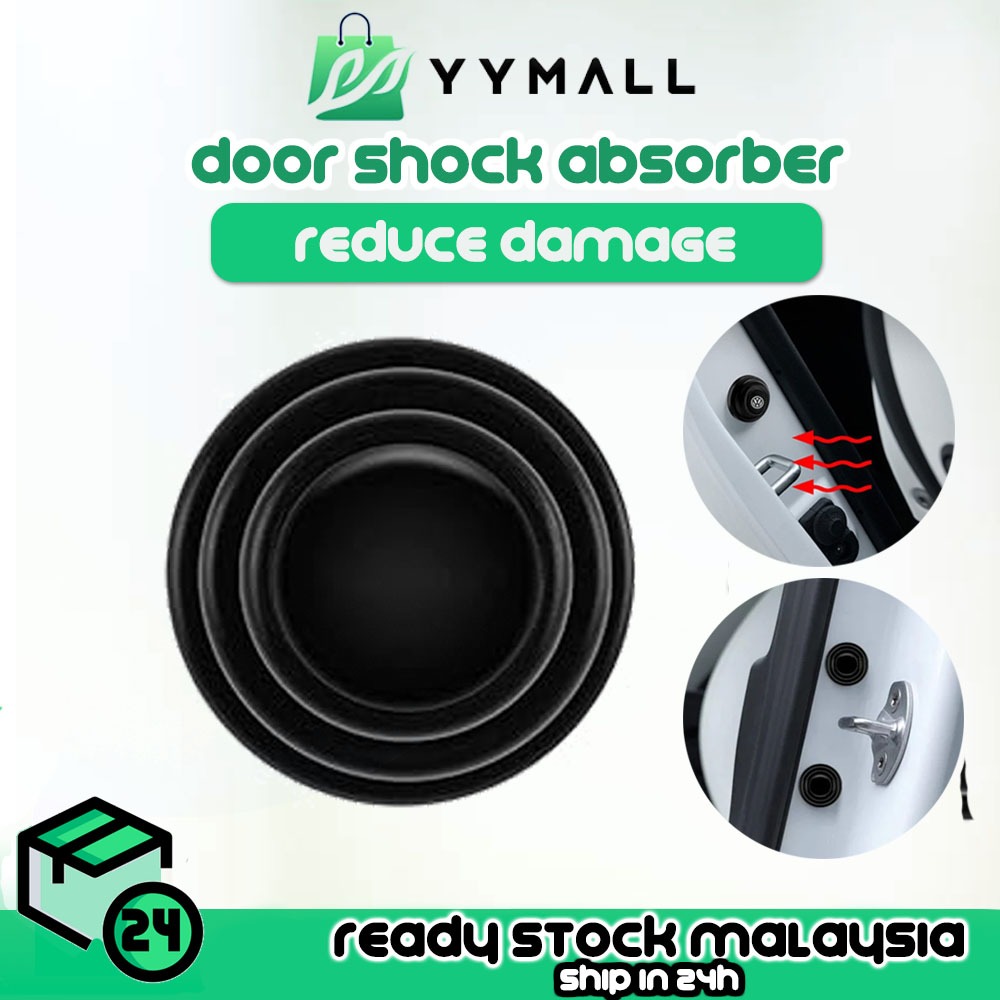 Car Shock Pad Absorbing Gasket Sound Shock Proof Pad Car Door Rubber ...