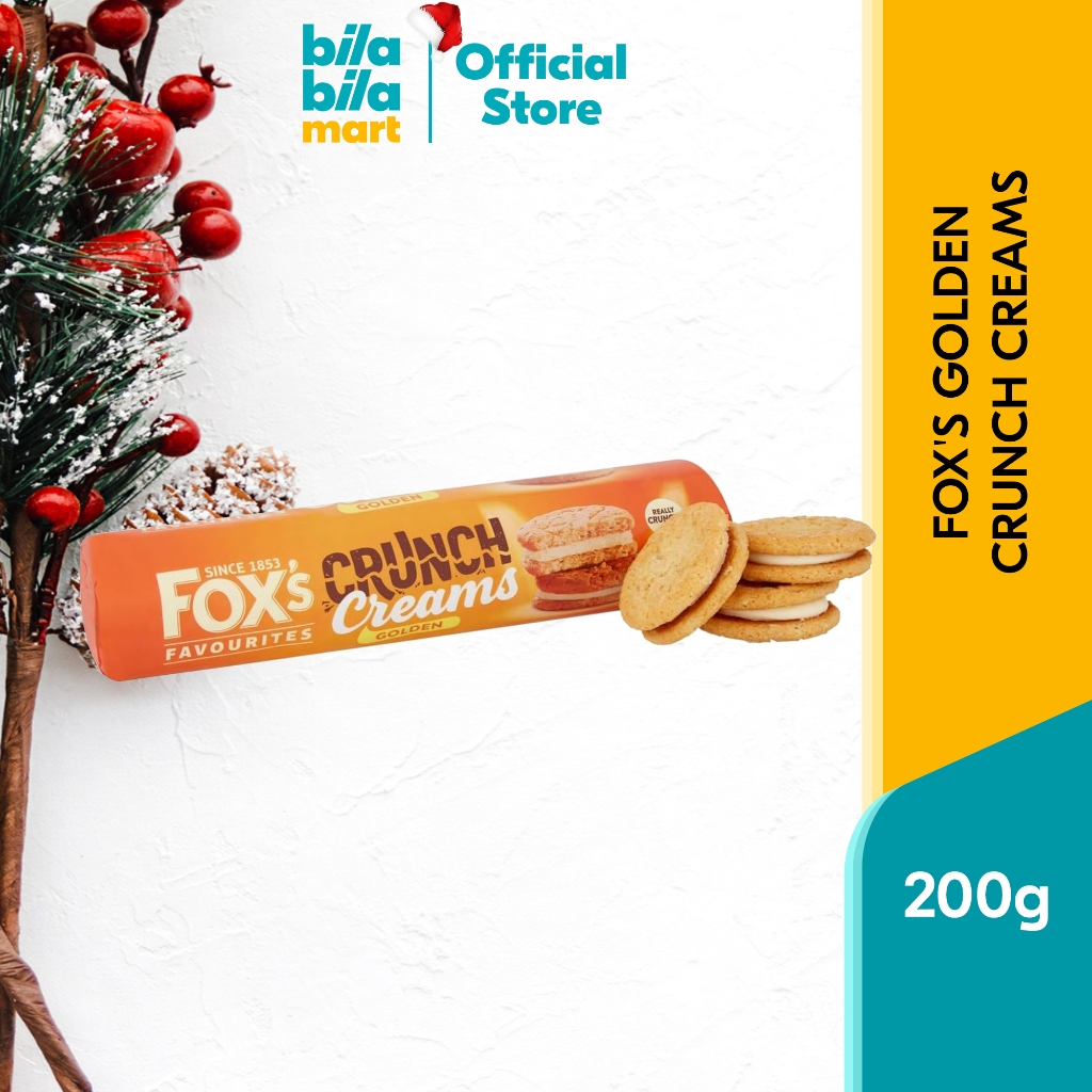 (EXP MAR 25) FOX'S Favourites Golden Crunch Creams (200g) Original ...