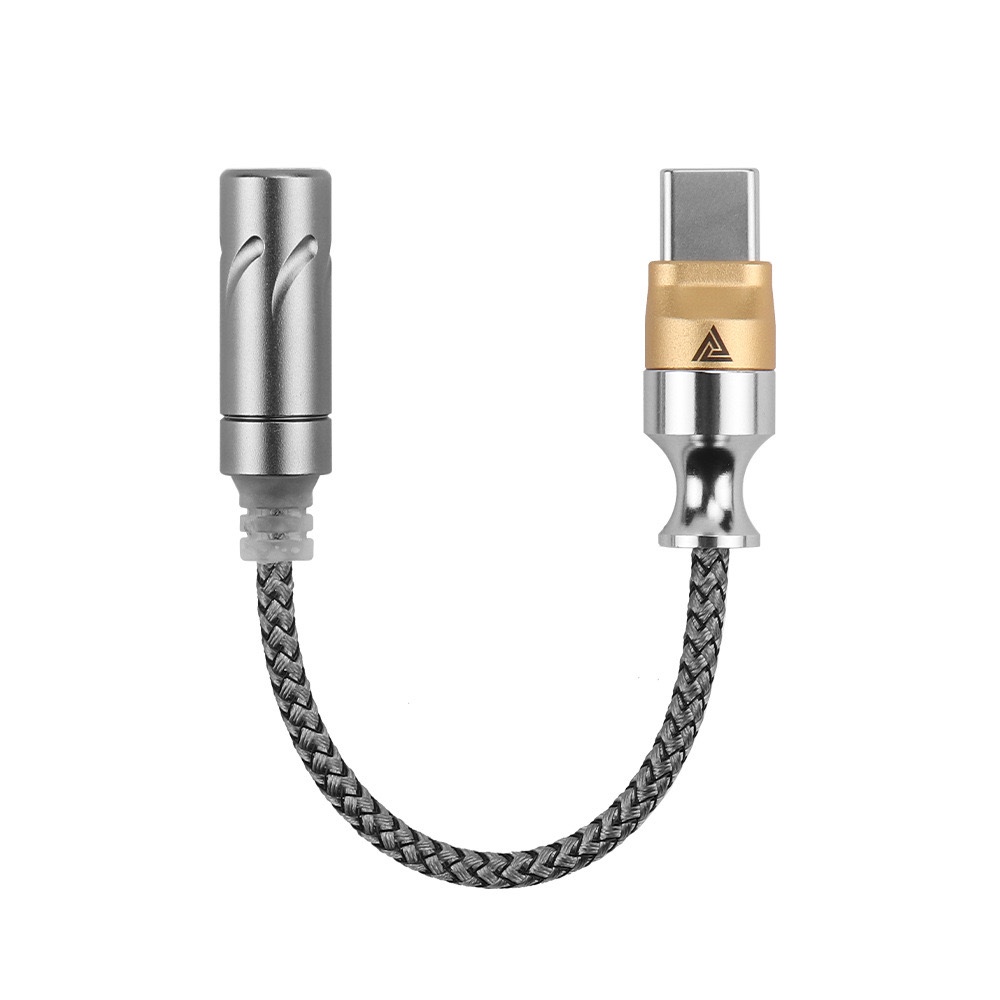 QKZ TC MAX Pro HiFi DAC Type C To 3.5mm Headphone Amplifier Audio Decoder IEM Mobile Phone ...