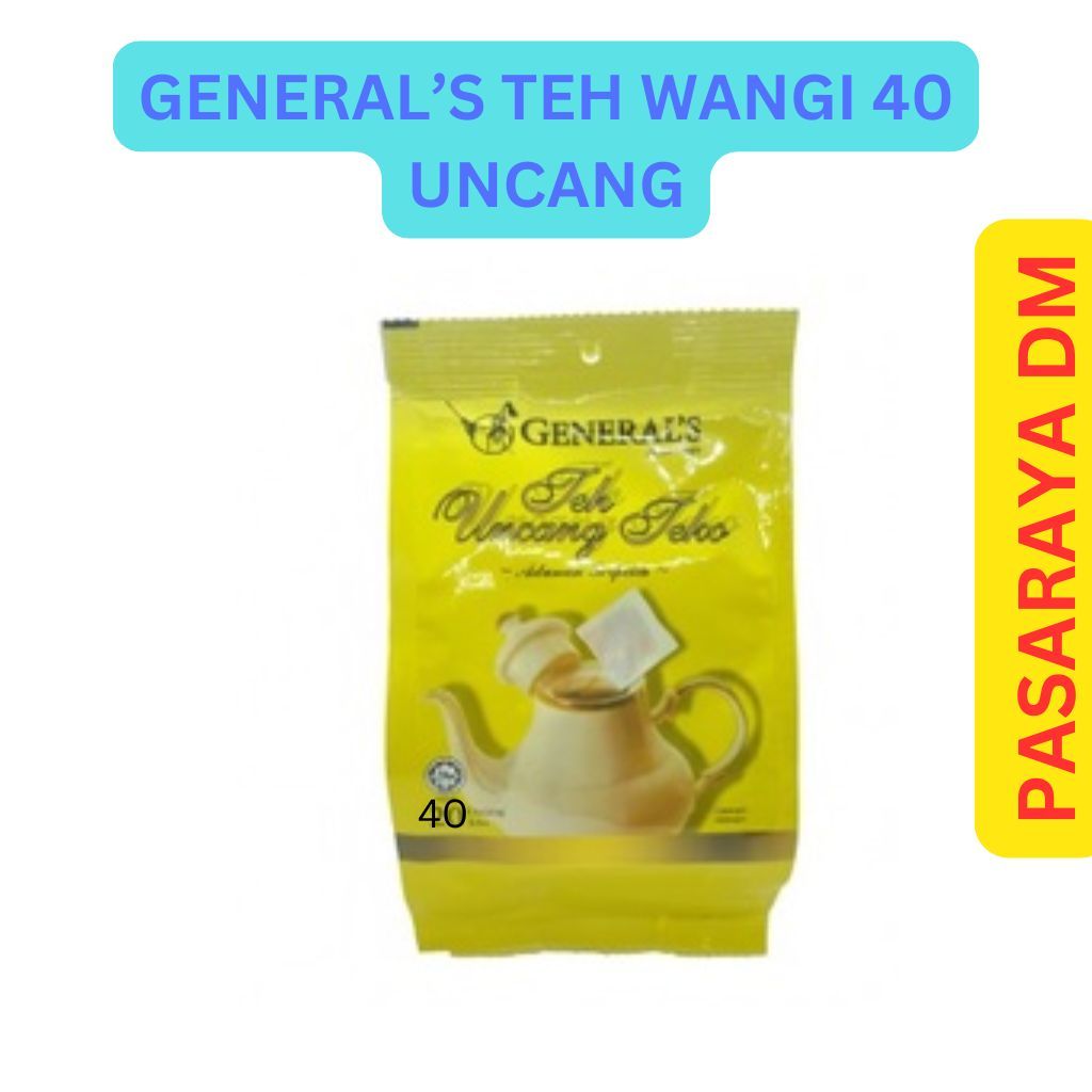 General's Teh Uncang Teko 40 PotBags (TEA GENERAL'S UNCANG TEKO 40 ...