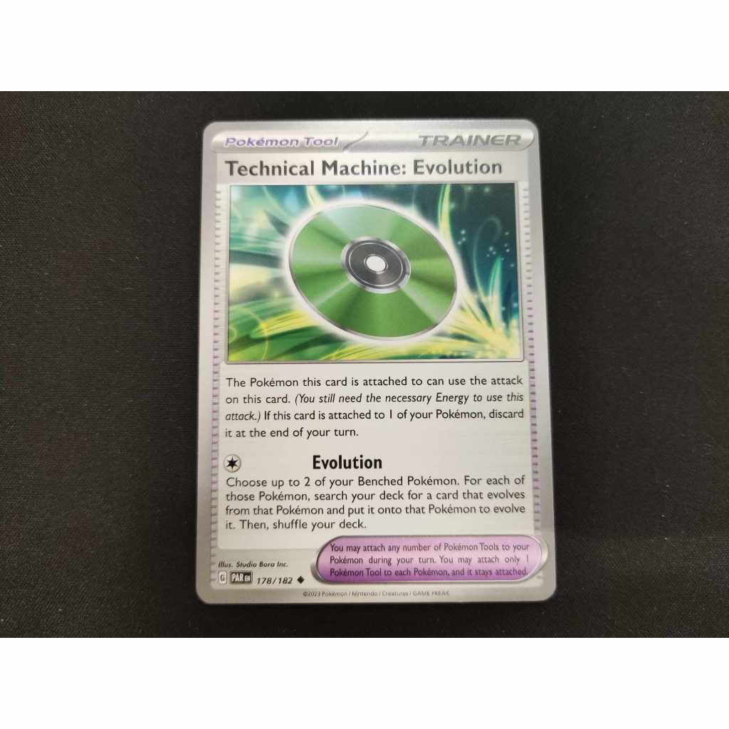 Pokemon TCG - Trainer Card - Tool - Technical Machine : Evolution ...