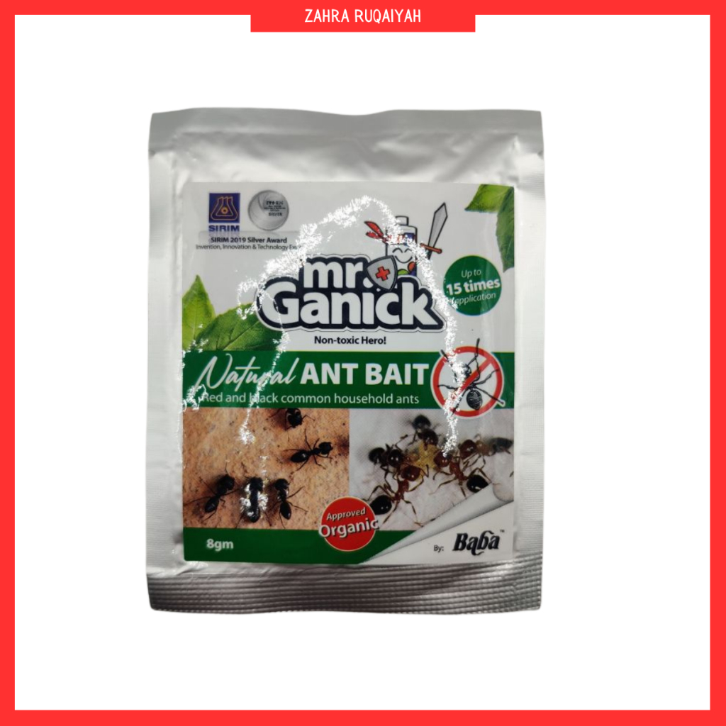 Mr Ganick Racun Semut Organik Kawalan semut racun Umpan semut ...